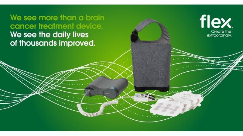 Novocure calls on flex to design a brain cancer treatment